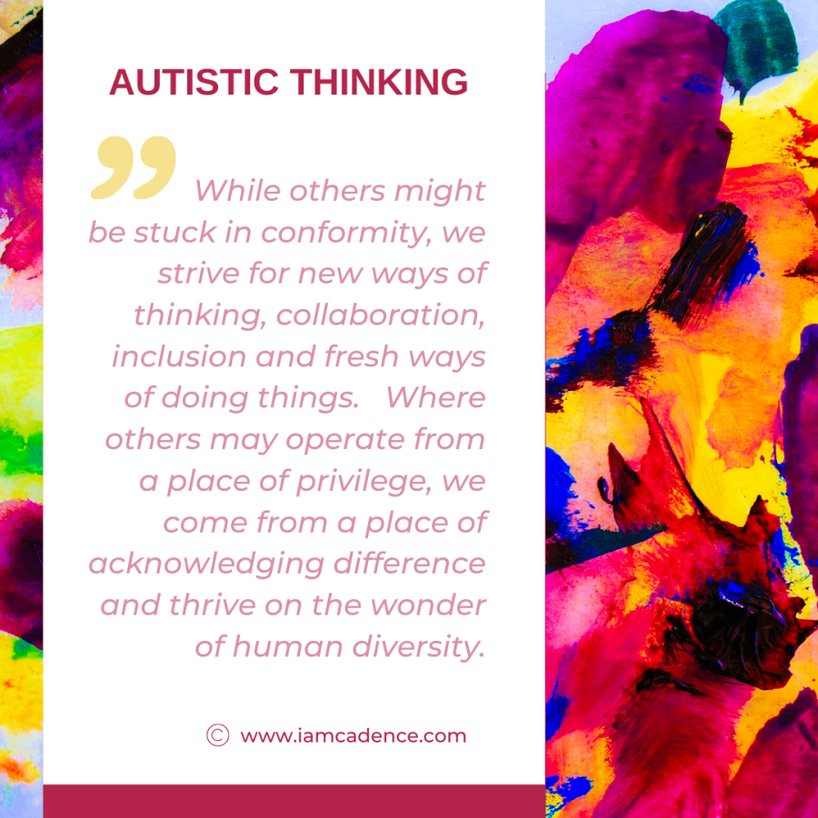 Autism Reflections – I am Cadence
